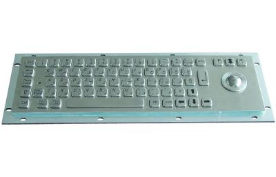 中国 統合されたトラックボールが付いている金属の炭鉱のキーボード 販売のため