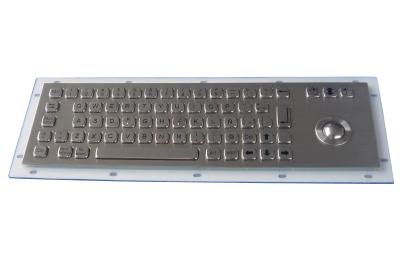 中国 IP65 機械トラックボールが付いている動的産業 PC のキーボード 販売のため