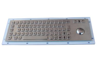 中国 機械 /optical/ レーザーのトラックボールと鋼鉄 IP65 キーボードのロング ストロークの金属の産業 stainles 販売のため