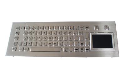 中国 68 高耐久化されたタッチパッドが付いているキーの破壊者の証拠のキオスク IP65 のキーボード 販売のため