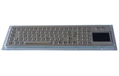 中国 高耐久化されたタッチパッドおよび数字キーパッドが付いている IP65 キーボードの破壊者の証拠の産業ステンレス鋼 販売のため