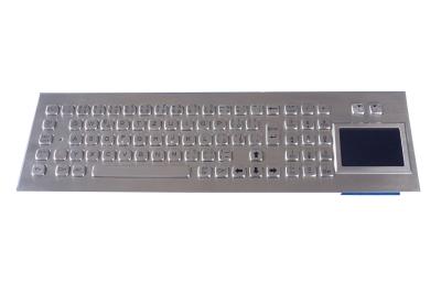 中国 高耐久化されたタッチパッドが付いているキオスクの破壊者の証拠の金属 IP65 のキーボード 販売のため