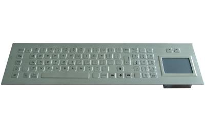 China Teclado a prueba de vandalismo dinámico del soporte del panel IP65 con el panel táctil y el telclado numérico construidos sólidamente en venta