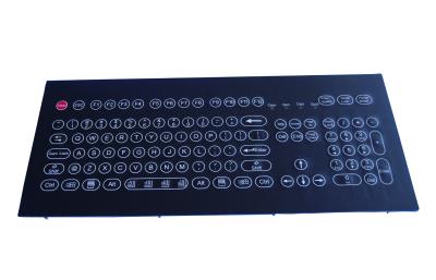 China Teclado industrial a prueba de agua clasificado dinámico del soporte del panel de la membrana IP65 con el teclado numérico en venta