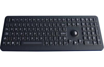 中国 IP68 は光学トラックボールが付いている機械キーボードのシリコーンを防水します 販売のため