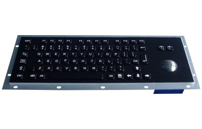中国 ファンクション キーのトラックボールが付いている IP65 キーボードの黒の金属、 販売のため