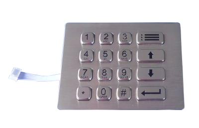 Cina Tastiera industriale della matrice a punti di IP65 16keys per l'insieme di telefono in vendita