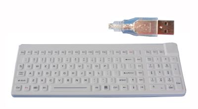 中国 106 のキーのキオスクの防水キーボード/黒の金属のキーボード 販売のため