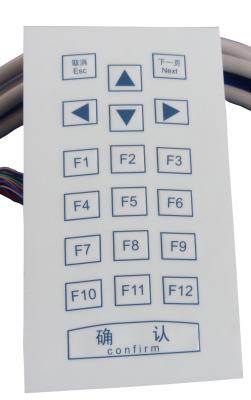中国 OMRON スイッチが付いている膜の数字キーパッドのパネルの台紙のキーボード 販売のため