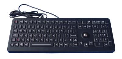 中国 洗濯できるトラックボールが付いている 12 のファンクション キーのシリコーンの産業キーボード 販売のため