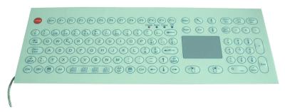 中国 耐傷性高耐久化されたタッチパッドおよび FN のキー IP65 のキーボードを使って 販売のため