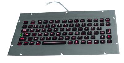 中国 任意赤いバックライトが付いている FN のキー IP65 のキーボードが付いている台紙にパネルをはめて下さい 販売のため