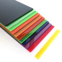 China Tinted Plexiglass Colored Acrylic Sheet 500x600 2mm Customized for sale