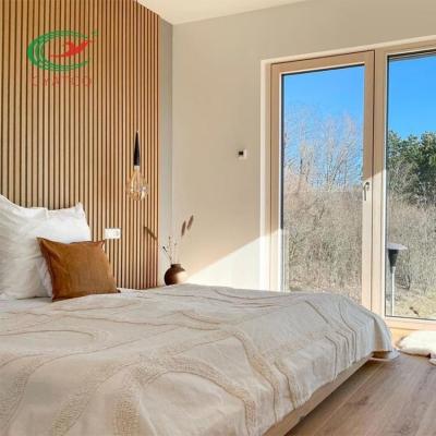 Cina Mildewproof ha scanalato nei pannelli acustici di legno mura Multiscene stabile in vendita