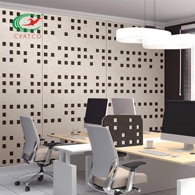 Cina Spessore amichevole a prova di fuoco 9mm di Eco dei pannelli acustici dell'ANIMALE DOMESTICO del posto di lavoro 12mm in vendita