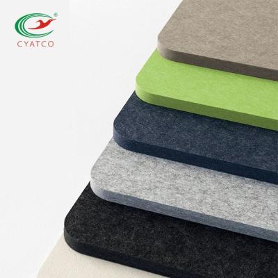 Cina Attaccatura scolpendo annullamento di rumore di Mildewproof dei pannelli acustici dell'ANIMALE DOMESTICO in vendita