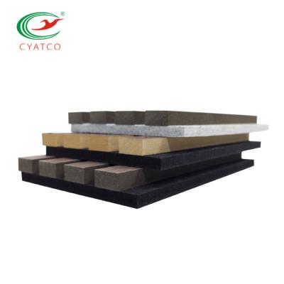 Cina Pannelli di legno insonorizzati neri non tossici, parete acustica di legno multiuso in vendita