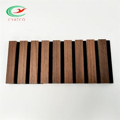 Cina Il pannello acustico sano di legno del FSC impiallaccia Mildewproof per il salone in vendita