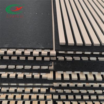 Cina Pannelli di legno acustici inoffensivi non tossici della stecca, stecche acustiche ignifughe del soffitto in vendita