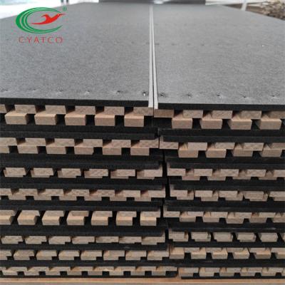 Cina Pannelli di parete di legno acustici della quercia dell'ufficio, pannelli di legno dell'isolamento acustico di Multiscene in vendita