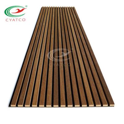 Cina Stecche di legno acustiche pratiche non tossiche, pannelli acustici dell'impiallacciatura di legno a prova d'umidità in vendita