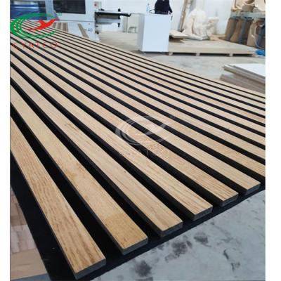 Cina Stecche di legno acustiche pratiche non tossiche, pannelli acustici dell'impiallacciatura di legno a prova d'umidità in vendita