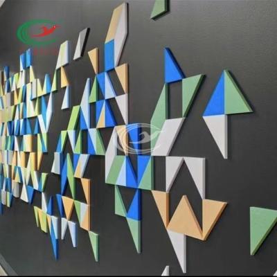 Cina Pannelli d'inumidimento del suono interno del triangolo, rumore di Multiscene che annulla i pannelli di parete in vendita