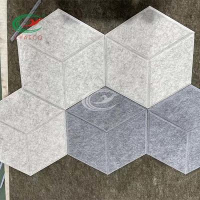 Cina Pannelli sani di esagono non tossico a prova di fuoco, mattonelle acustiche di esagono multiuso in vendita