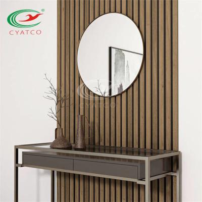 Cina Assorbimento acustico di Multiscene del legname della parete di legno resistente al fuoco della stecca in vendita