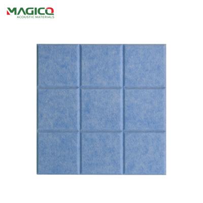 China PET Felt Acoustic Wall Board Effective Soundproofing Polyester Fiber Acoustic Panel for Decoration for sale