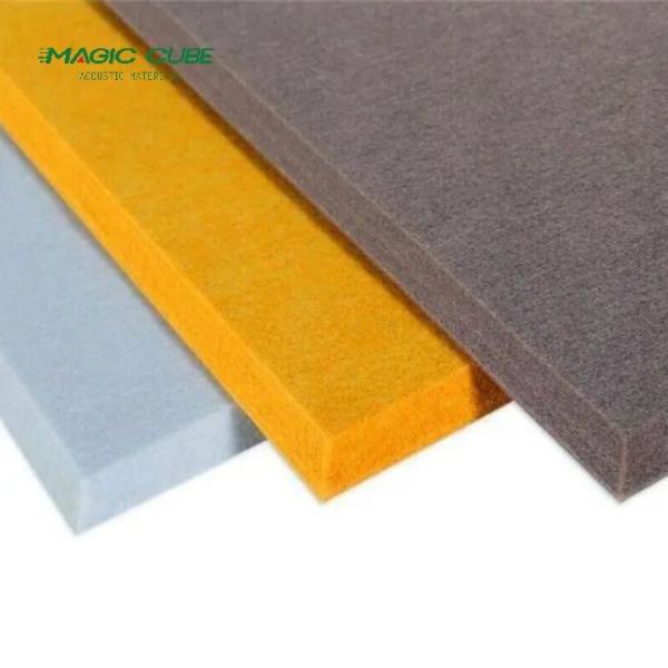 Quality Sound Absorption Acoustic Polyester Fiber Sheets 3d Acoustic Wall Panels Lightweight for sale