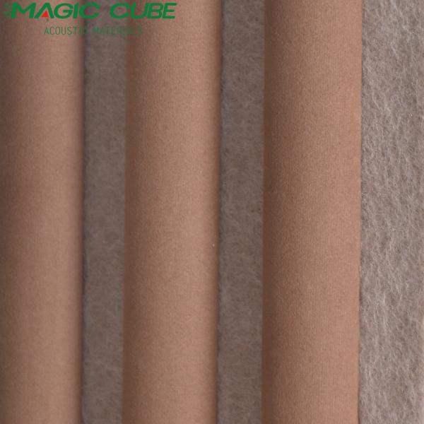 Quality Multi Color Options Suede Decorative Acoustic Wood Panels 12mm For Home Office for sale