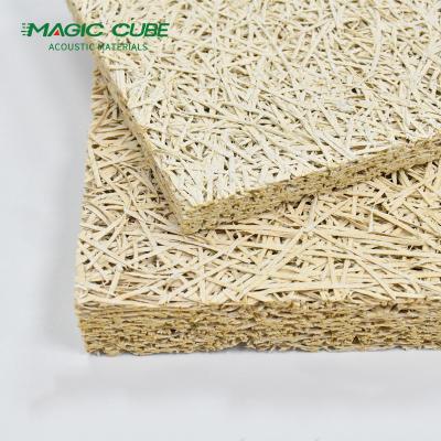 China Stylish Wood Wool Sound Absorption Panel For Concert Hall  / Airport for sale