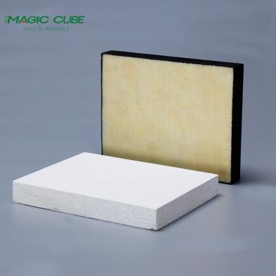 China Square Fiberglass Acoustic Ceiling Panels Environment Friendly High Performance for sale