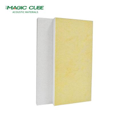 China 280-320kg/M3 Density Fiberglass Ceiling Panels Surface Finished For Hall for sale