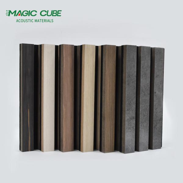 Quality Equidistant Slot Soundproof Fiberglass Panels Customizable Color for sale