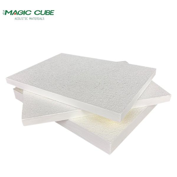 Quality Customized Shape Fiberglass Ceiling Tiles Fireproof And Heat Insulation for sale