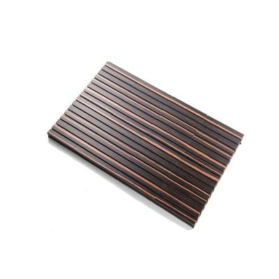 China OEM Grooved Natural Oak Wooden Acoustic Panel For Auditorium Sound Proof for sale
