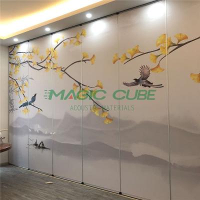 China Adjustable Speed Sound Insulation Movable Partition Wall with High Flexibility for Commercial Spaces for sale