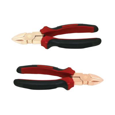 China non sparking diagonal cutting  pliers 6inch beryllium copper or aluminum bronze for sale