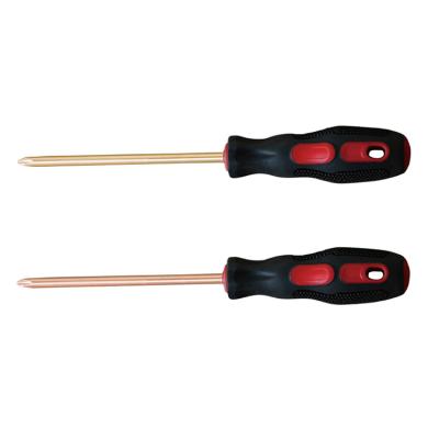 China non sparking tools phllips screwdiver 50mm 100mm  of beryllium copper or aluminum bronze for sale