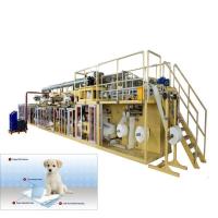 China Semi Servo Underpad Making Machine 300pcs/Min with 60×90cm Size Options and 380V Power Supply for sale