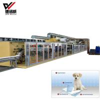 China Semi Servo Disposable Under Pad Making Machine DNW-156 | 300pcs/min Speed | 60×90cm Size for sale