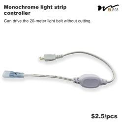 中国 1.64ft/0.5m 2700k LED ストライプ ディムブル LEDロープ照明 120V 室内 室外 販売のため