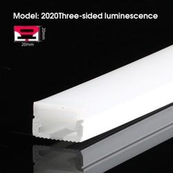 Cina Striscia LED a néon in manica di silicone incorporata 12V 24V Striscia LED Dimmabile in vendita