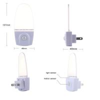 China 2700K Motion Sensor LED Light Plug In Sensor Night Lights Warm White for sale