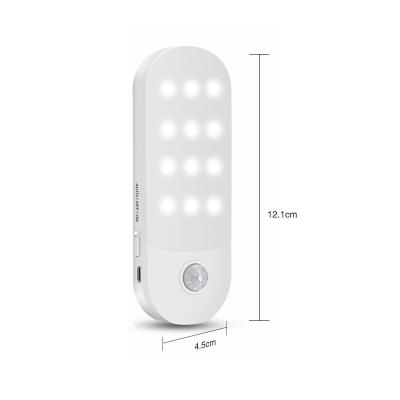 China 5000K Sensor PIR Armário de luz Sensor de movimento Luz LED 1,5W à venda