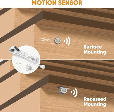 Cina OEM PIR Motion Detector Lampade per le scale COB Motion Activated Lampade per le scale all'interno in vendita