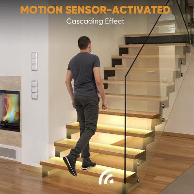 Cina OEM PIR Motion Detector Lampade per le scale COB Motion Activated Lampade per le scale all'interno in vendita