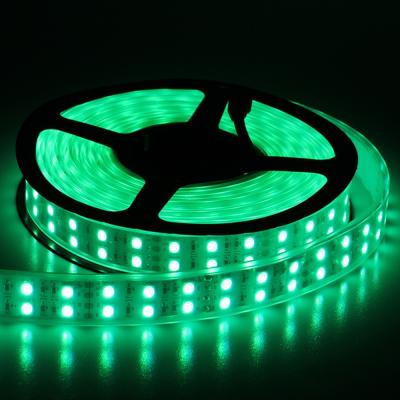 Cina 12V 5050 LED a striscia dimmabile doppia fila 120 perline bassa pressione in vendita